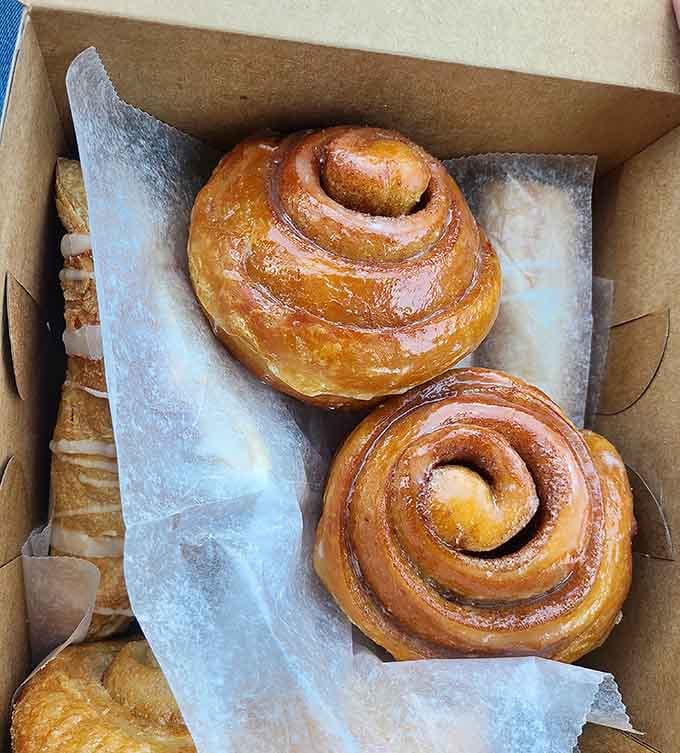 Those golden spirals of cinnamon-sugar perfection could make a grown adult weep tears of joy, and nobody would judge.