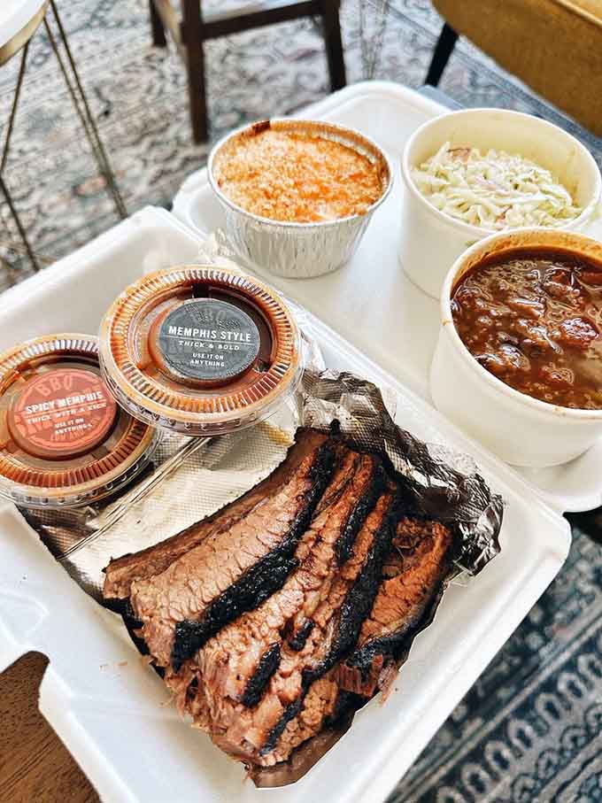Look at that smoke ring and bark, proof that patience and proper technique create brisket worthy of poetry.