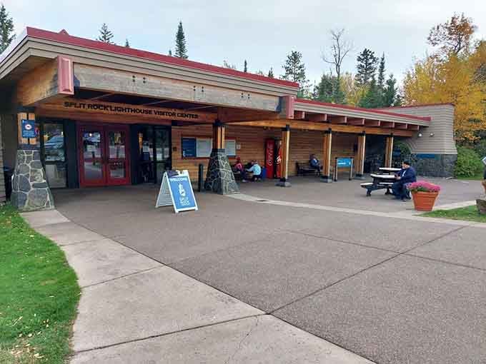 The Split Rock Lighthouse Visitor Center welcomes you to start your North Shore adventure with exhibits and essential information.