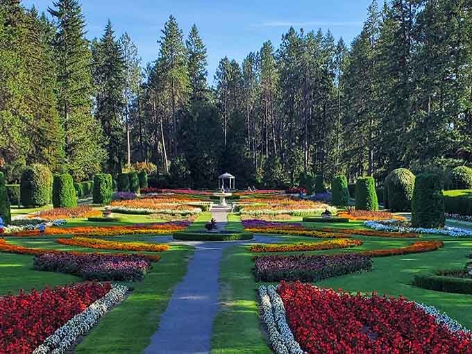 Manito Park's Duncan Garden rivals European estates, except you won't need a plane ticket or passport.