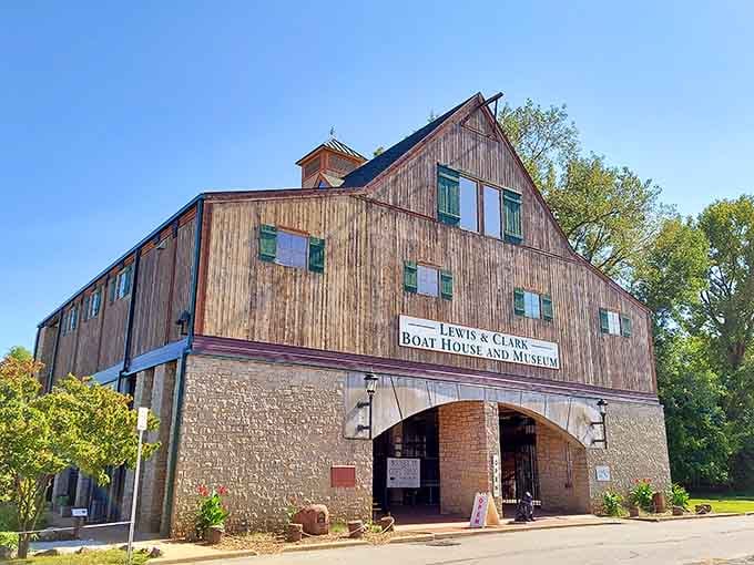 Lewis & Clark Boat House and Museum honors explorers who launched westward, back when GPS meant "good personal sense."