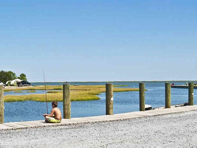 Sometimes the best therapy is a fishing rod, a dock, and absolutely nowhere else you need to be.