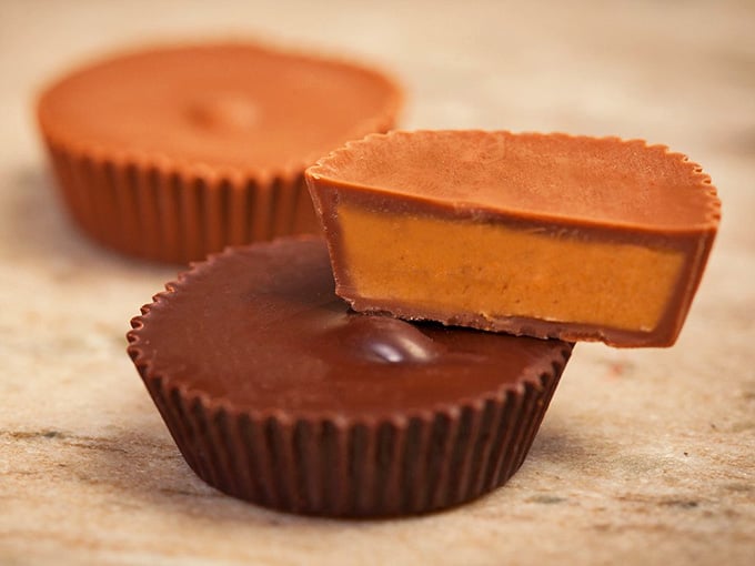 When you slice open a peanut butter cup and find that thick, creamy center, you understand perfection.