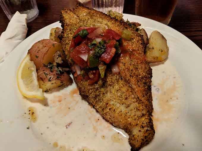 Behold the catfish that'll make you question every other catfish you've ever eaten in your entire life.