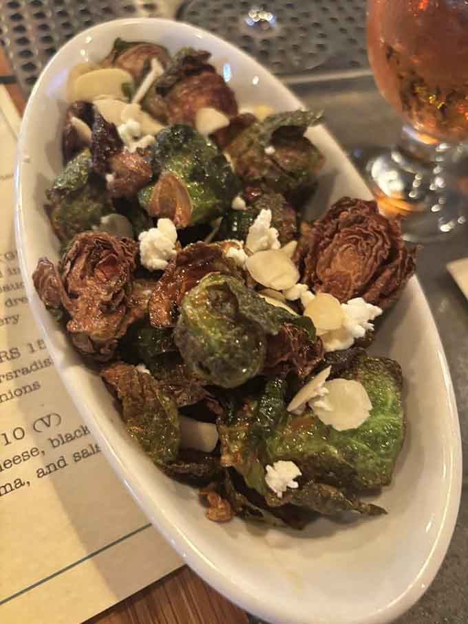 Brussels sprouts that could convert even the most dedicated vegetable skeptics into believers, one crispy bite at a time.