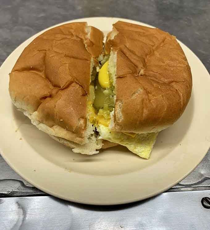 The Cheesy Western: proof that putting an egg on a burger isn't trendy, it's just common sense.