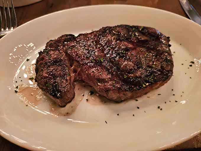 That char, that marbling, that perfect crust &ndash; this is what steak dreams are made of, folks.