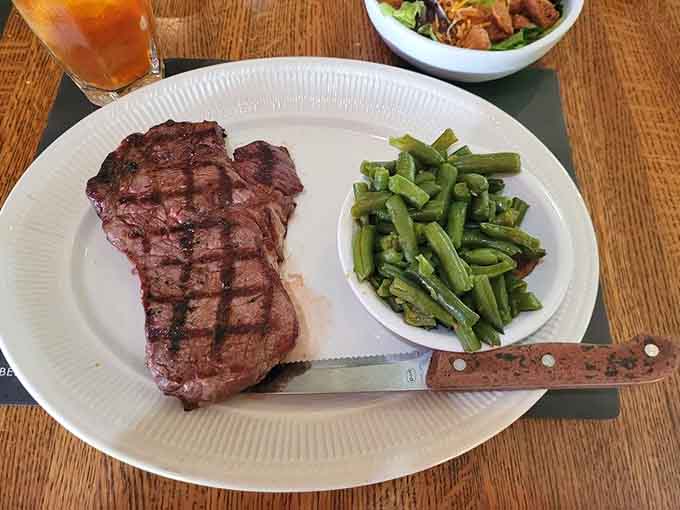 That perfect char and those grill marks tell you everything you need to know about what's about to happen here.