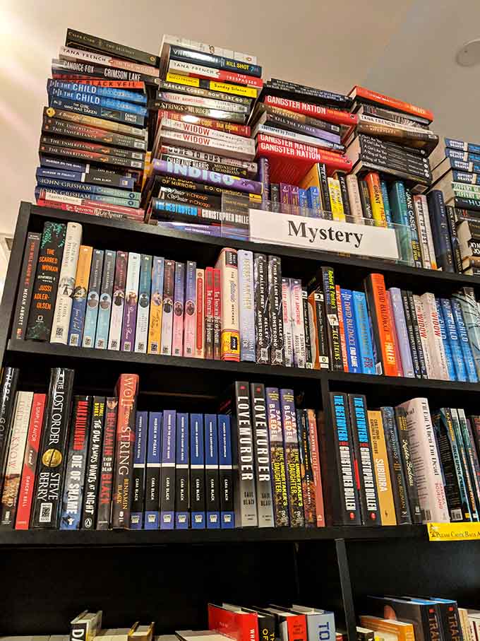 Mystery lovers, your people have claimed this entire section and they're not giving it back anytime soon.