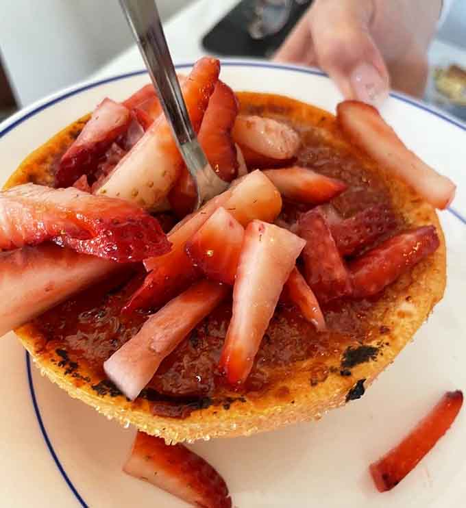 Caramelized sugar meets ruby red grapefruit in what might be the smartest fruit decision you'll ever make.