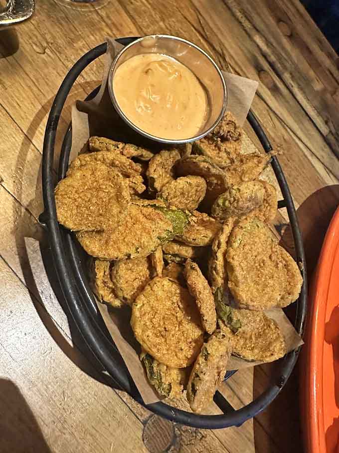 Golden, crispy fried pickles that'll make you question why you ever ate a pickle any other way.