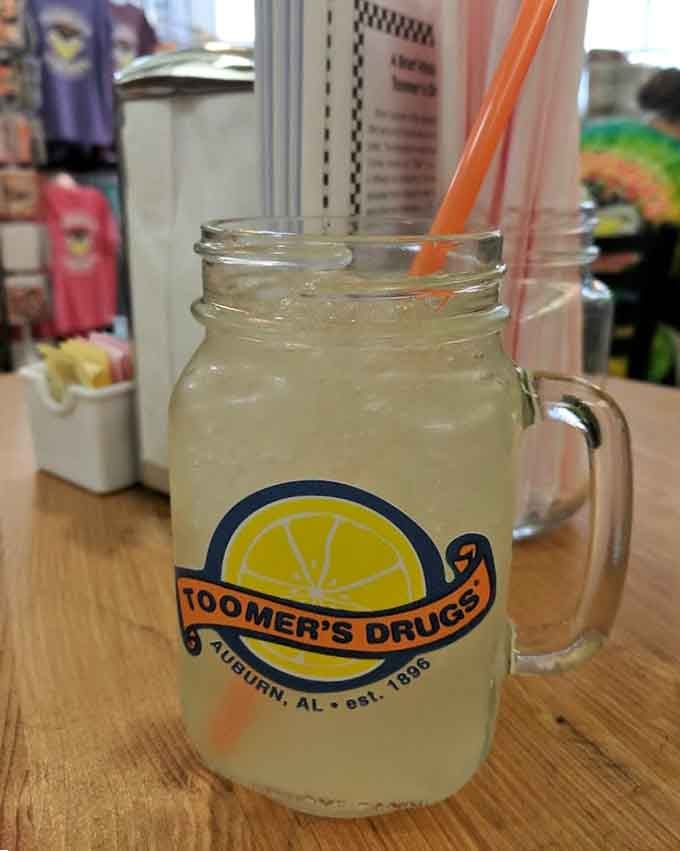 Fresh-squeezed lemonade in a mason jar, because some traditions deserve to stick around forever.