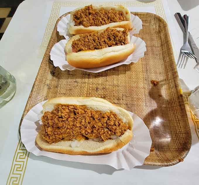Behold the legendary chili dogs that have kept Northern Virginians coming back for over six decades of deliciousness.