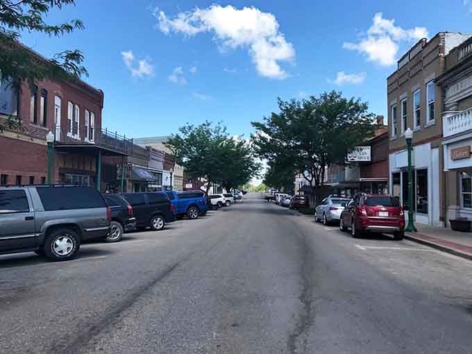 A main street where you can actually park and people still wave. Novel concept, right?