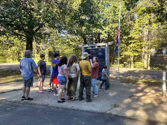 Families gathering to learn about ancient history beats scrolling through phones any day of the week.