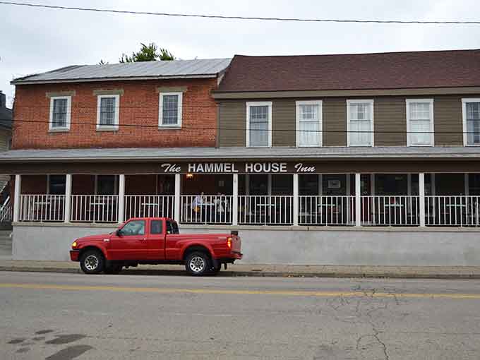 The Hammel House Inn stands as a testament to when buildings were built to last, not just look good.