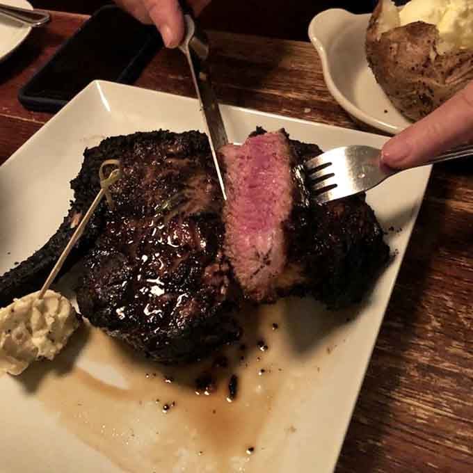 When your steak arrives with a perfect char and rosy center, all is right with the world.