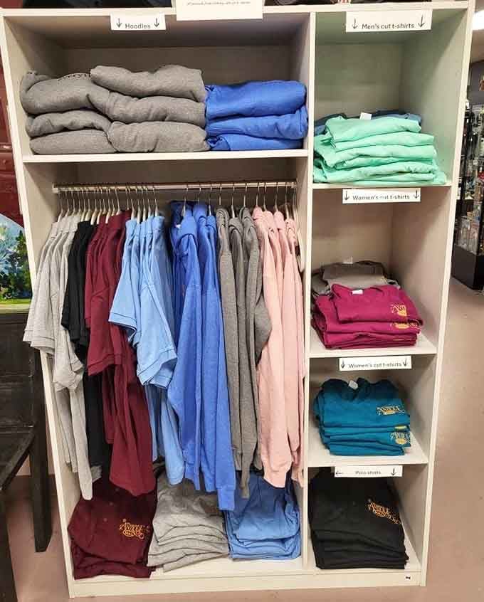 Vintage clothing organized like your grandmother's closet, if she had impeccable taste and endless space.