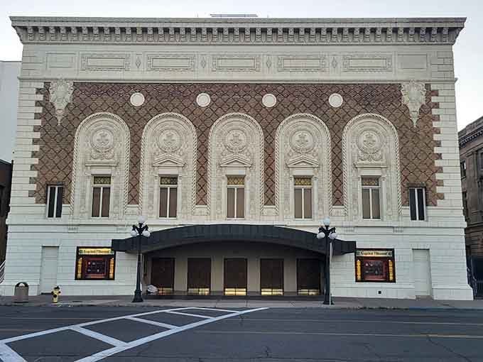 The Capitol Theatre's stunning 1920s facade reminds you that culture and affordability can actually coexist beautifully.