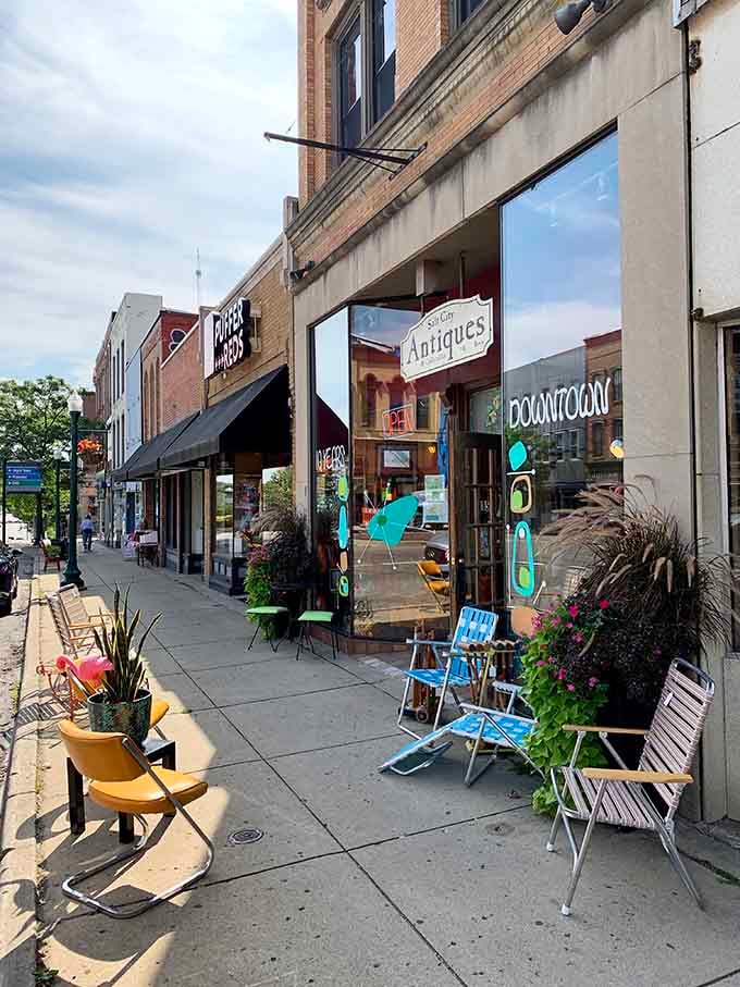 Salt City Antiques beckons with treasures that have survived longer than most modern appliances will ever dream.