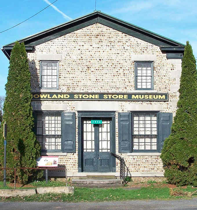 This stone museum stands as a testament to when general stores were the Amazon of their day, minus the cardboard boxes.