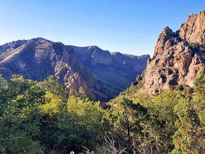 Those golden-hour shadows dancing across the canyon walls create a view that no postcard could ever capture properly.