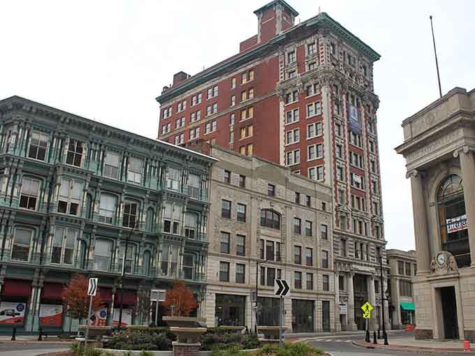 Binghamton's downtown rises with historic towers and ornate facades that could give any big city a run for its money.
