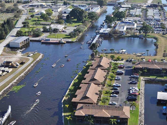 Boats bob gently in the marina like ducks on a pond, waiting for their next adventure.