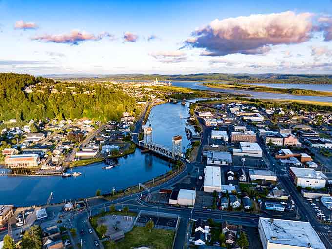 Rivers wind through town like liquid silver, offering waterfront living without the waterfront wallet-draining prices you'd expect.