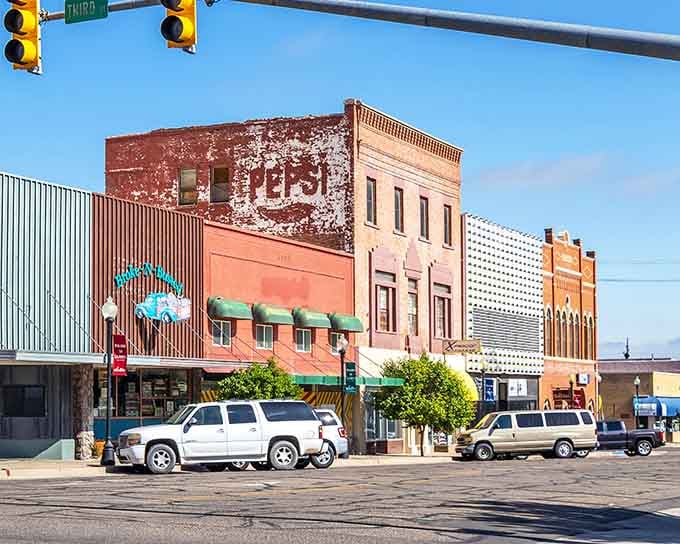 La Junta's classic downtown architecture stands as a reminder of when communities valued substance over expensive trends.