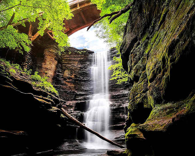 When waterfalls cascade through moss-covered canyons, you realize Illinois has been hiding its best secrets all along.