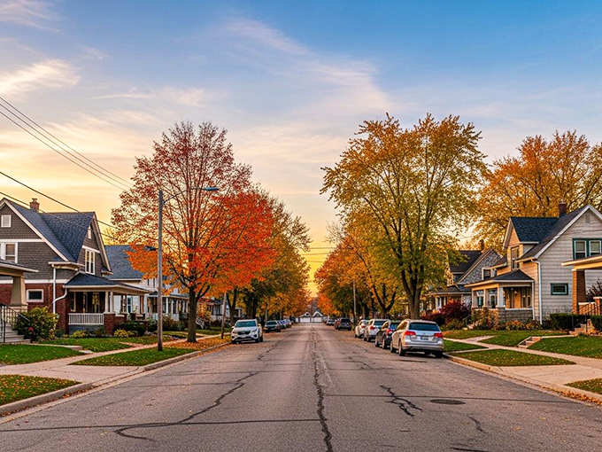 Fall transforms residential streets into tunnels of gold and crimson that rival any postcard you've ever seen.