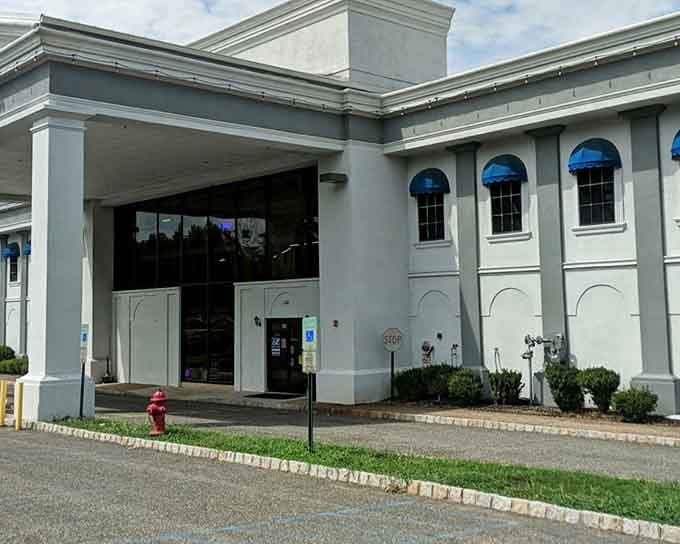 The unassuming exterior hides what's inside: eight miles of miniature track that'll make your childhood train set jealous.