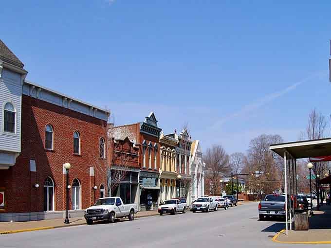 New Harmony's historic buildings line up with architectural details that whisper tales of utopian dreams.