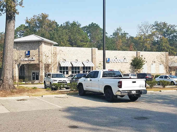 This contemporary building brings fresh style to the timeless art of thrifting and treasure hunting.