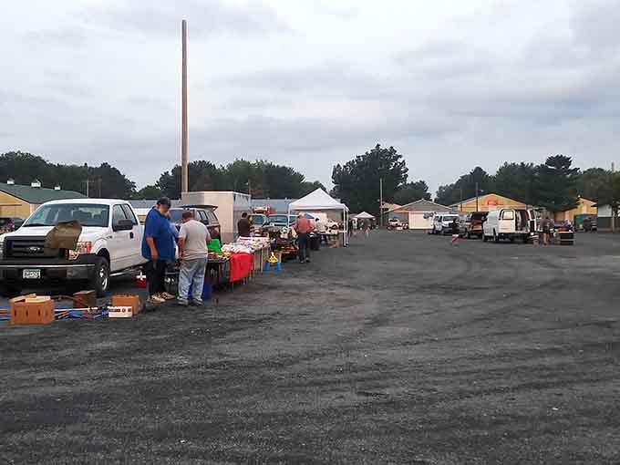 Early morning shoppers know the best deals come to those who arrive before the sun gets high.