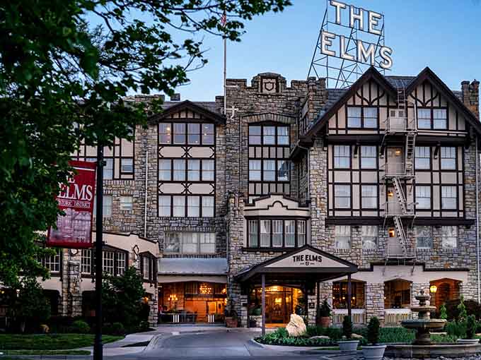 Tudor-style elegance meets old-world charm, where luxury and the supernatural share the same elegant hallways and rooms.