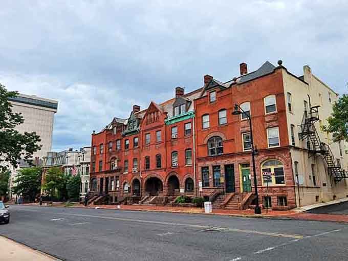 These beautiful brick buildings have stories to tell, and they're not charging admission fees to share their architectural charm.