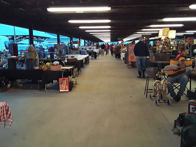 These long indoor aisles stretch like airport runways, except the only thing taking off is your shopping cart.