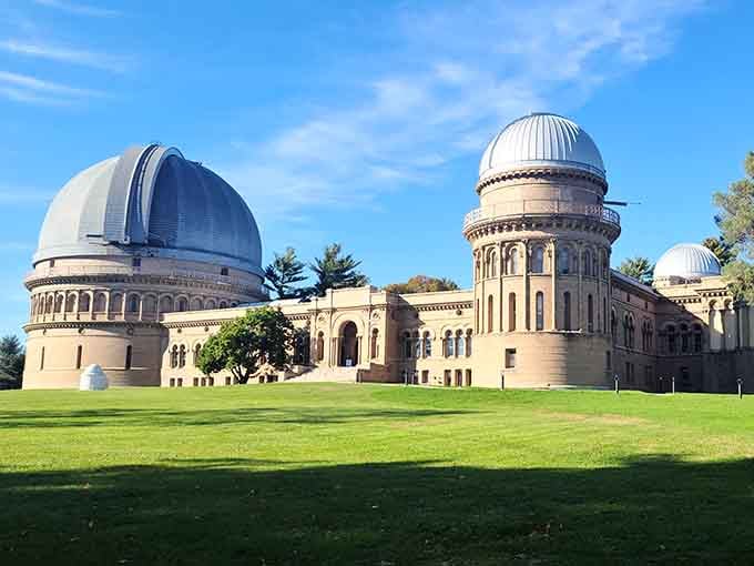 Those magnificent domes could house starships, but they're actually home to telescopes that peer into infinity.