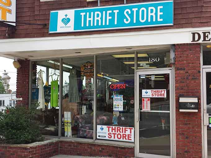 Those big storefront windows showcase just a hint of the bargains waiting inside this community gem on the avenue.
