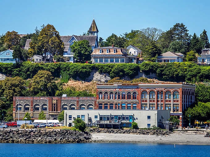 Waterfront architecture stacked on hillsides creates layers of history you can practically reach out and touch here.
