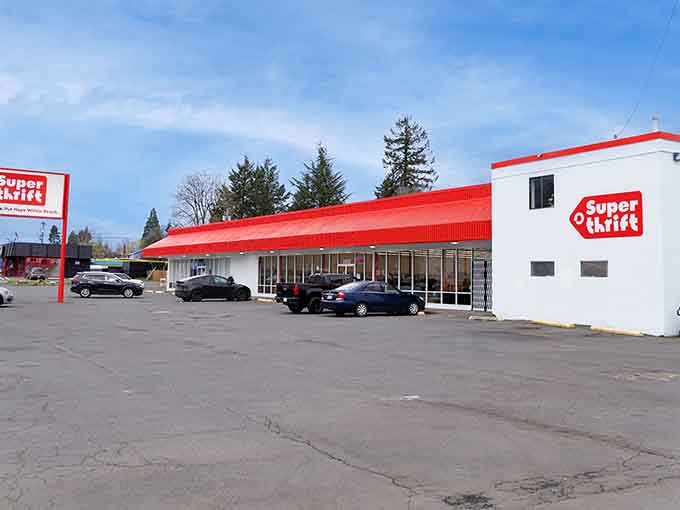 The spacious lot and modern building design make this thrift store feel more like a department store with garage sale prices.
