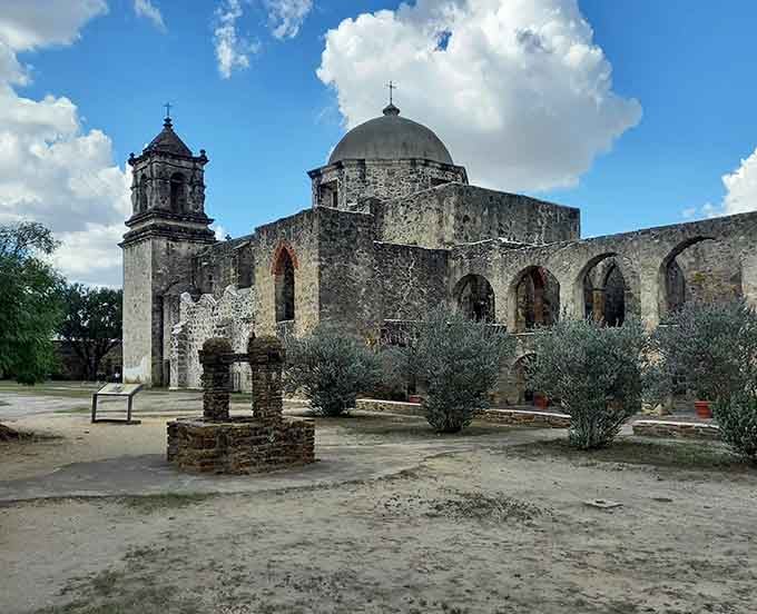 Mission San Jos&eacute;'s weathered dome and arches tell tales of faith, perseverance, and spirits that never left.