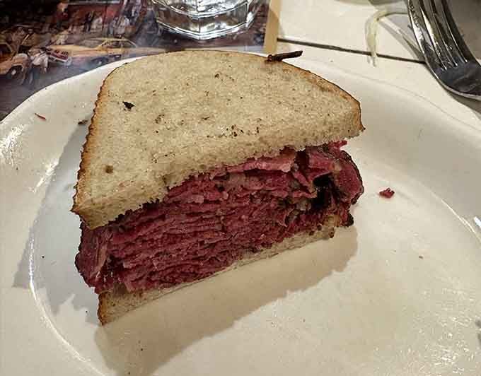 When your pastrami sandwich needs structural engineering just to stay upright, you know you're doing it right.