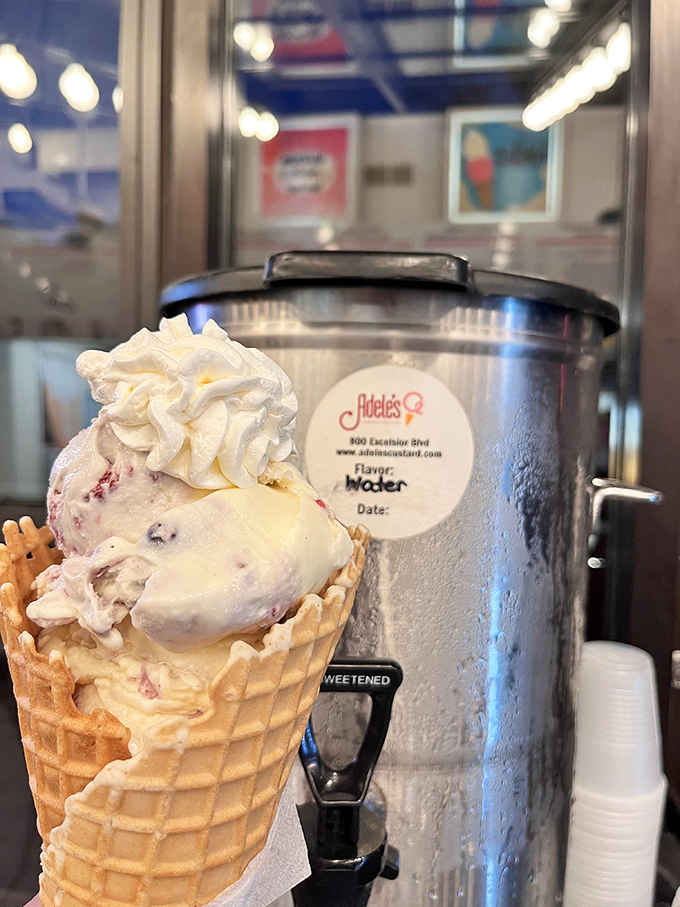 Fresh strawberries meet creamy custard in a flavor combination that makes you question every previous dessert choice.