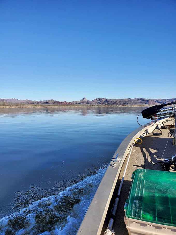 Gliding across mirror-smooth waters with mountains as your backdrop beats any screensaver you've ever downloaded.