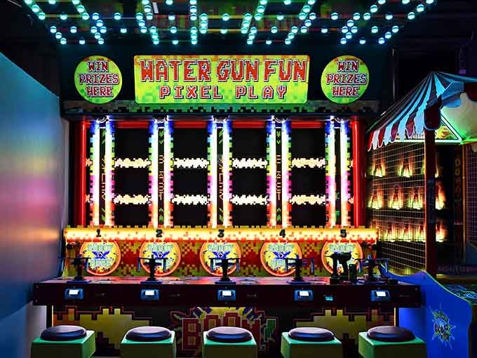 Water gun games that settle disputes more effectively than any family therapy session ever could.