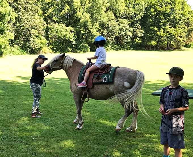 Horseback riding lets kids experience the Old West, minus the outlaws but with significantly better bathroom facilities nearby.
