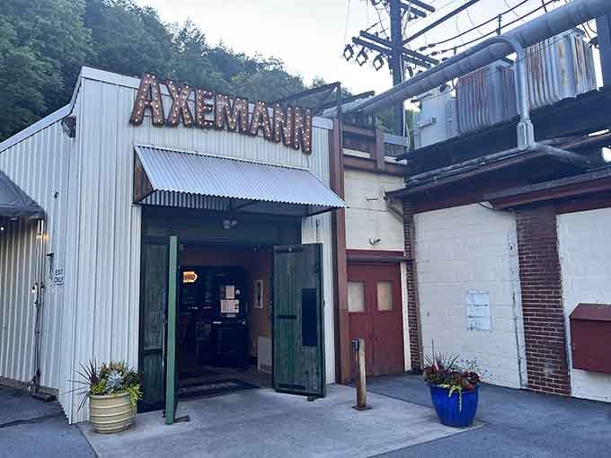 Axemann Brewery: where industrial charm meets cold beer, and nobody's complaining about the combination at all.